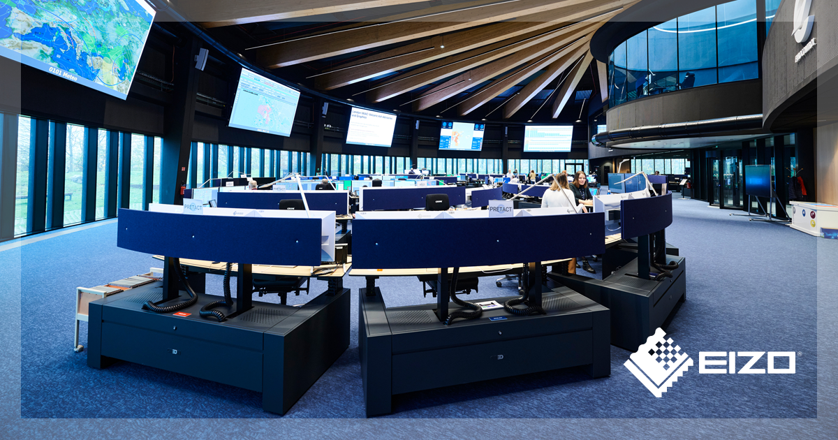 FlexScan Case Study: 300 EIZO monitors for EUROCONTROL