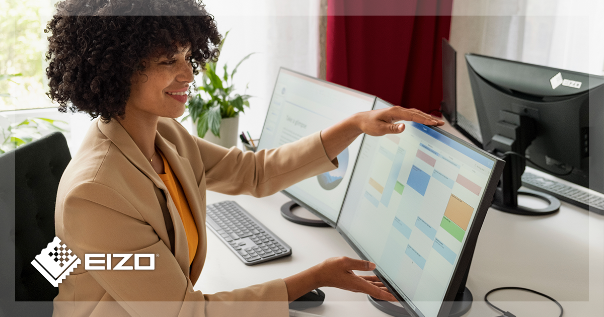 Daisy chain: Connect multiple monitors to one PC