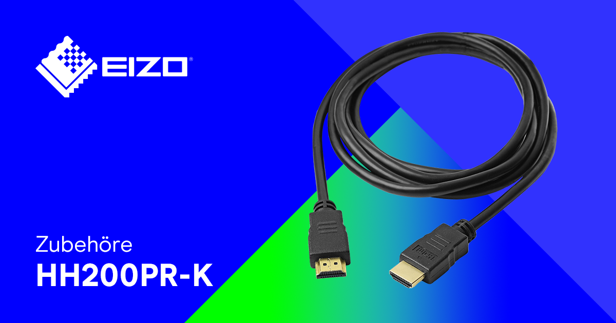 EIZO Accessories: HH200HS-K (HDMI connection cable)