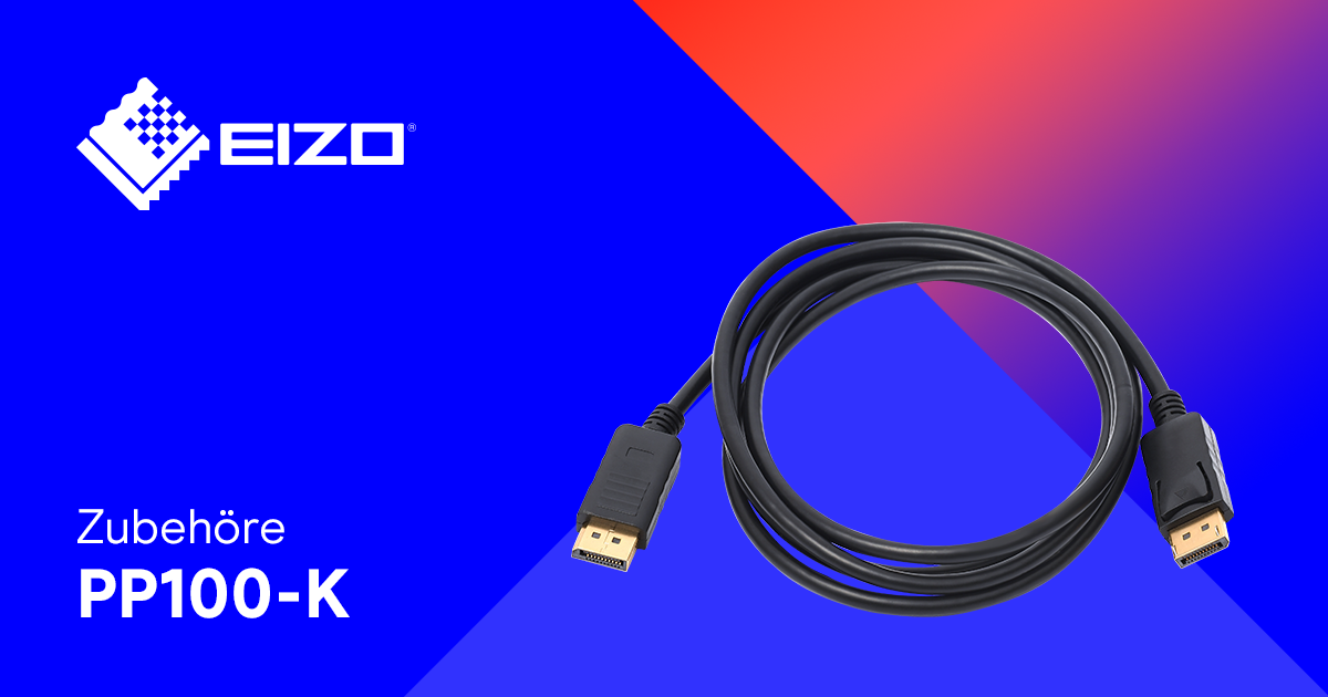 100 cm EIZO DisplayPort connection cable