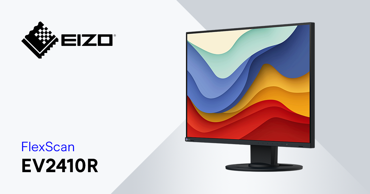 FlexScan EV2410R | 24'' office monitor for workstations